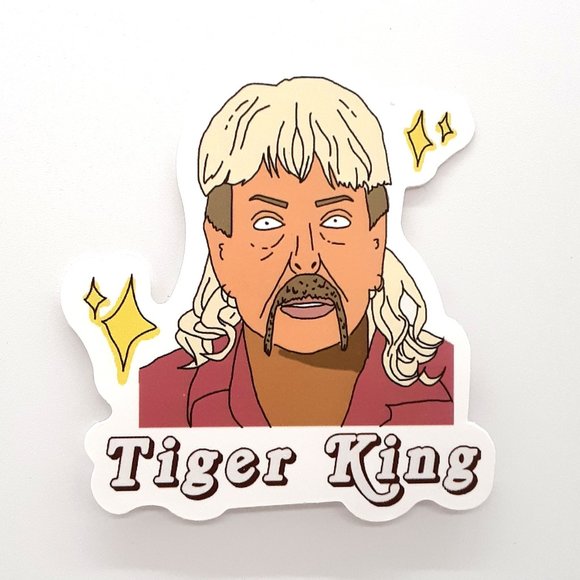 Tiger King Stickers | Accessories | Joe Exotic Tiger King Stickers ...